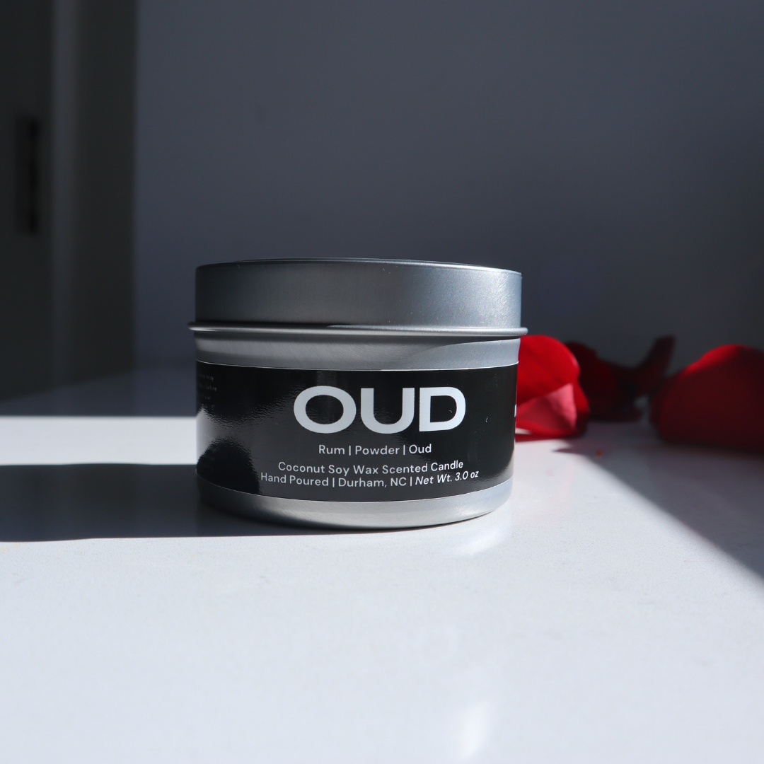 Oud - Luxury Coconut Soy Candle – Noir Candle Collection